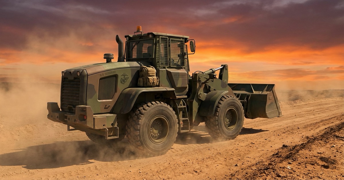 JCB Secures $205 Million US Marine Corps Contract for 535 Militarized ...